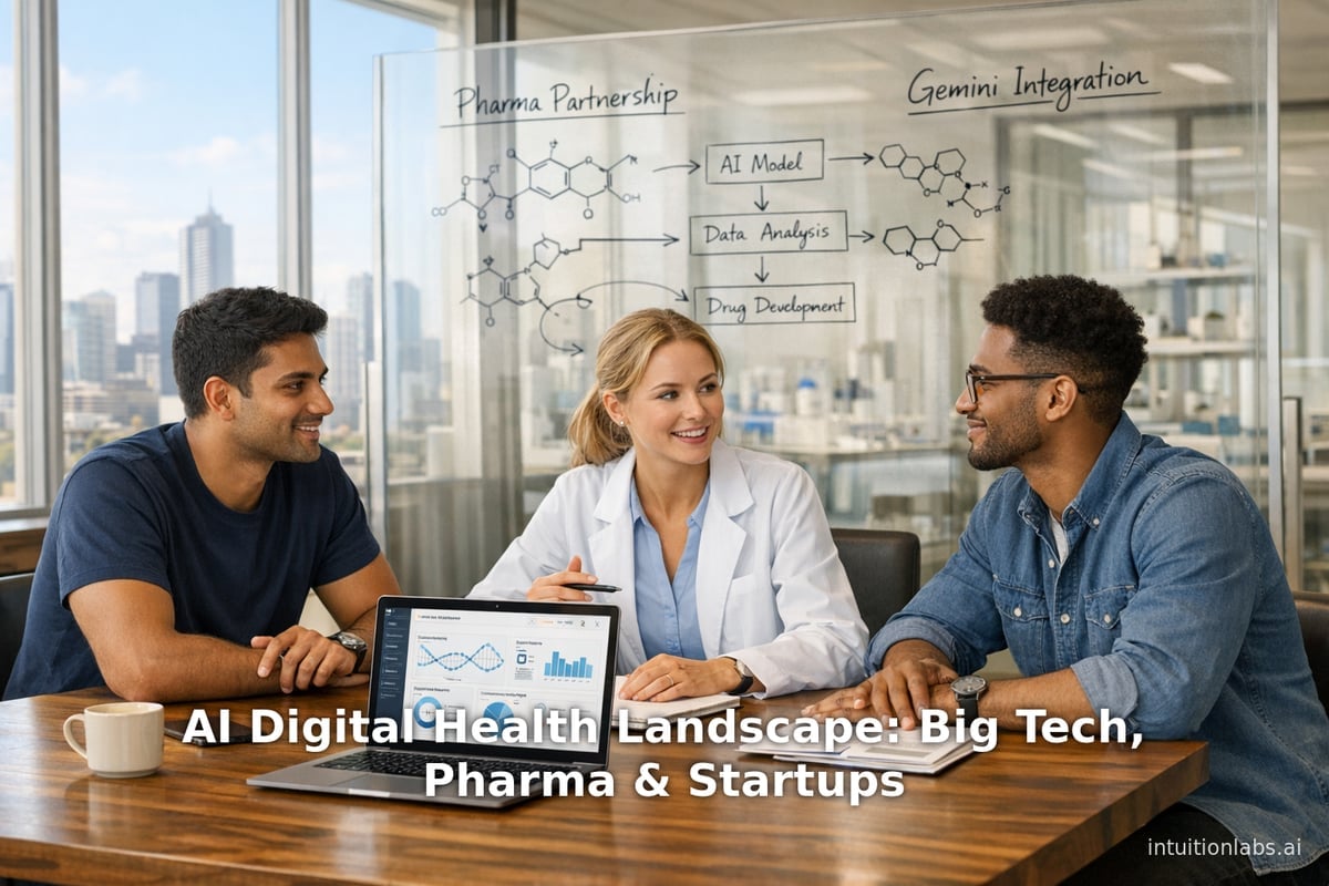AI Digital Health Landscape: Big Tech, Pharma & Startups | IntuitionLabs