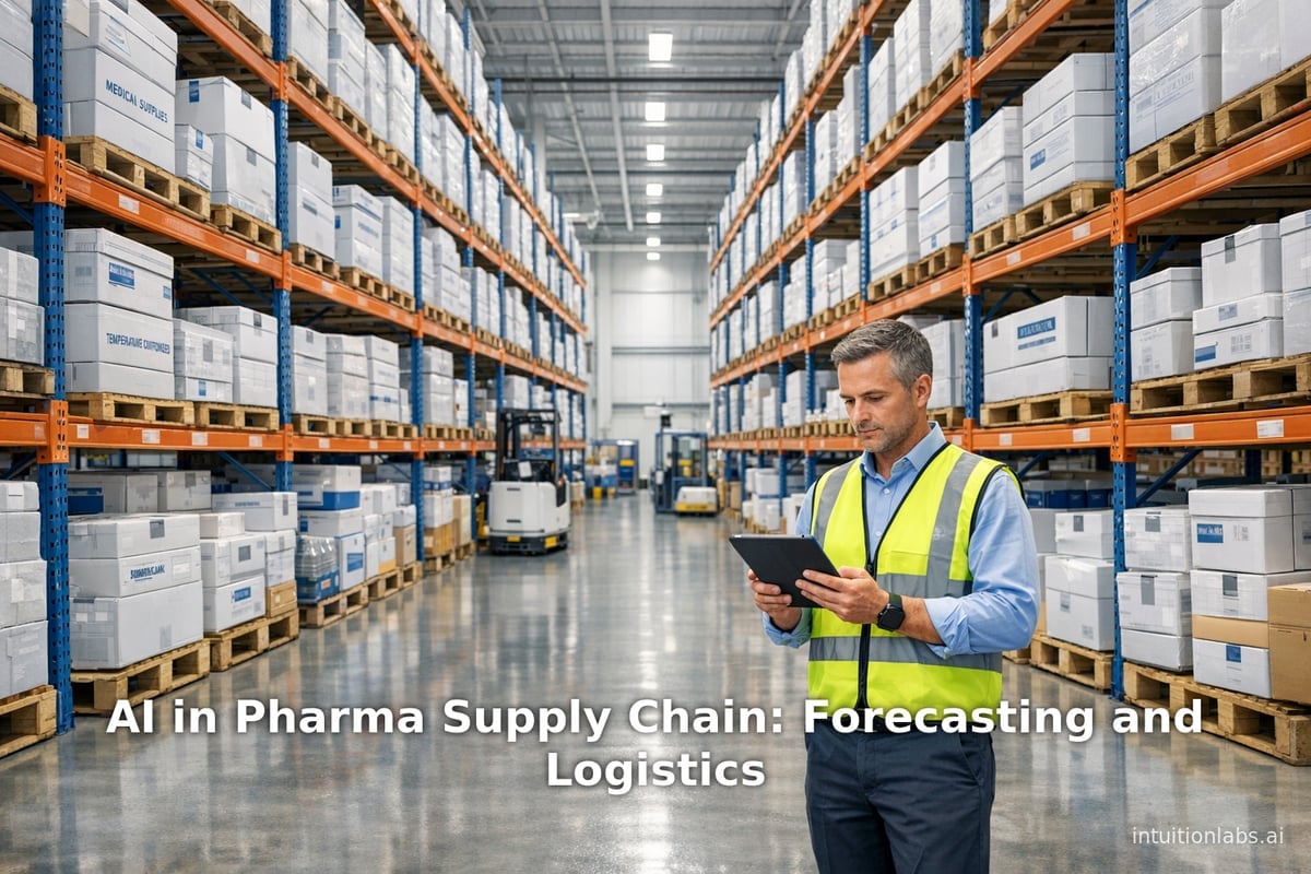 AI in Pharma Supply Chain: Forecasting and Logistics | IntuitionLabs