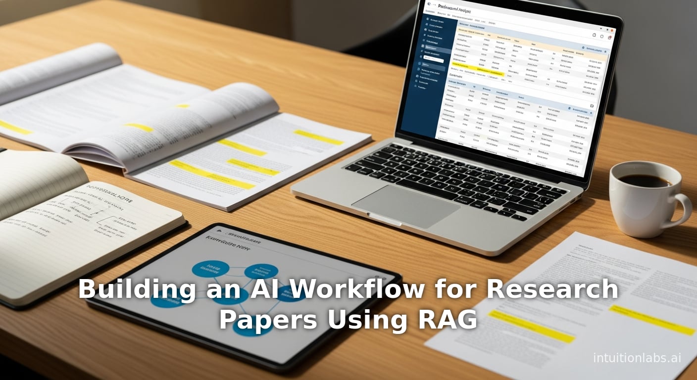 Building an AI Workflow for Research Papers Using RAG | IntuitionLabs