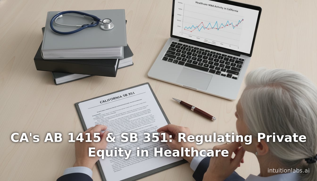 CA's AB 1415 & SB 351: Regulating Private Equity in Healthcare ...