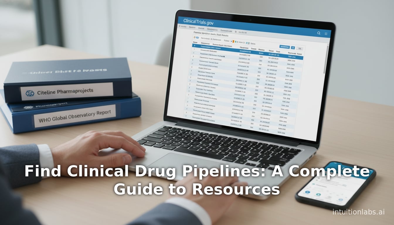 Find Clinical Drug Pipelines: A Complete Guide to Resources | IntuitionLabs