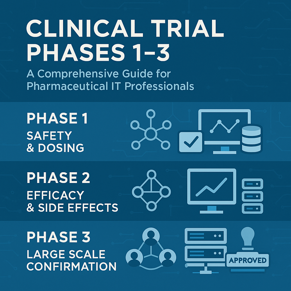 Clinical Trial Phases 1–3: A Comprehensive Guide for Pharmaceutical IT ...