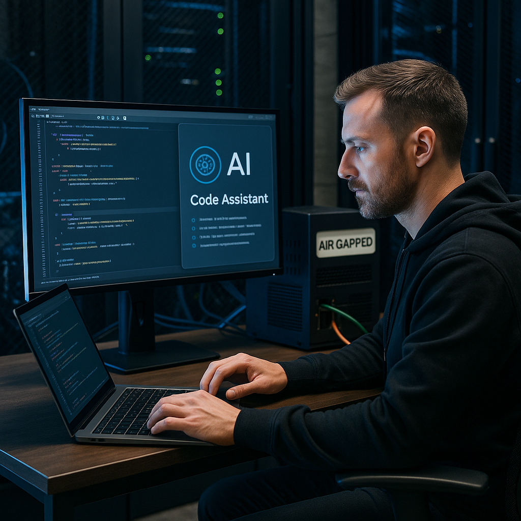 Enterprise AI Code Assistants for Air-Gapped Environments | IntuitionLabs