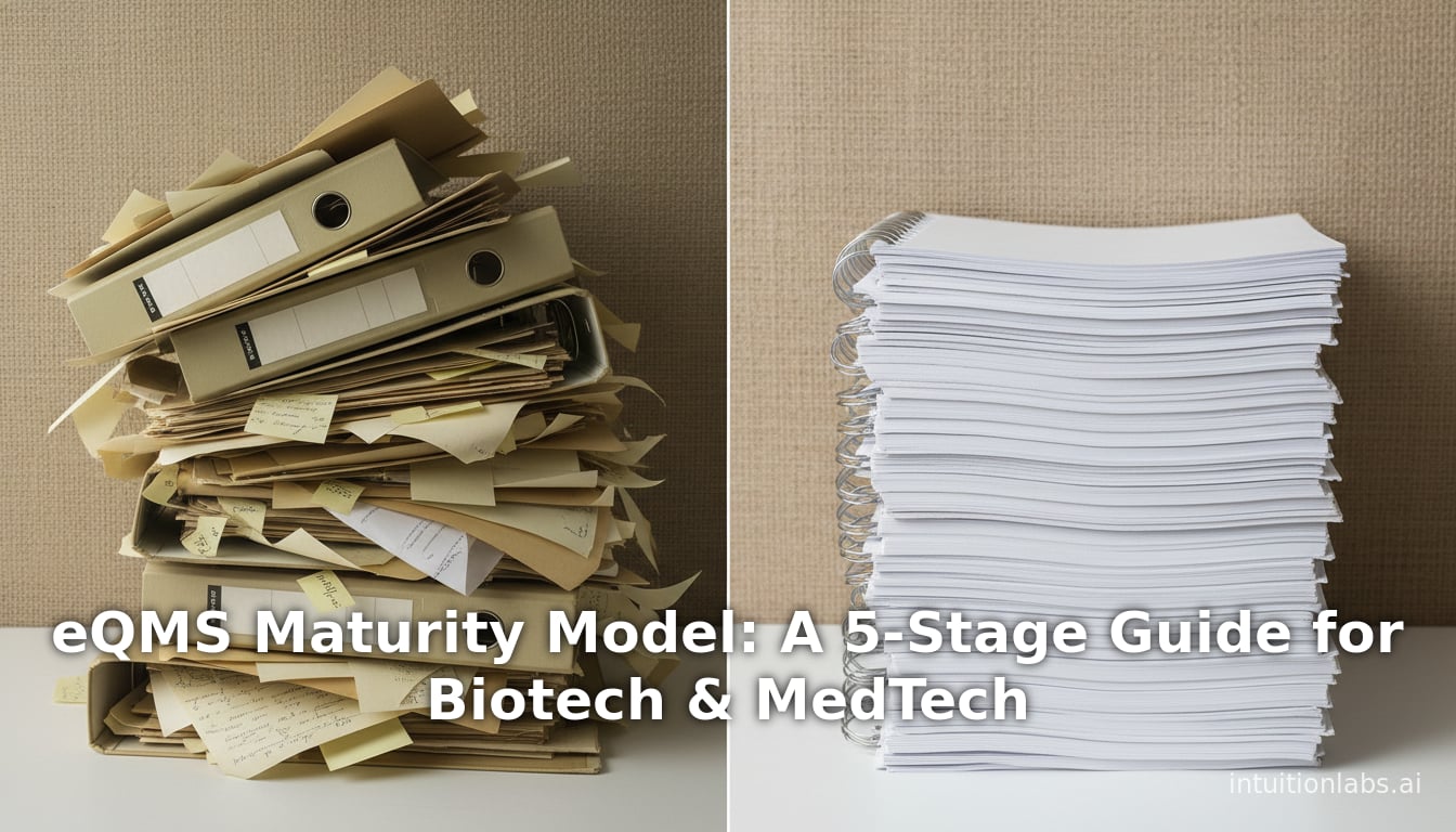 eQMS Maturity Model: A 5-Stage Guide for Biotech & MedTech | IntuitionLabs