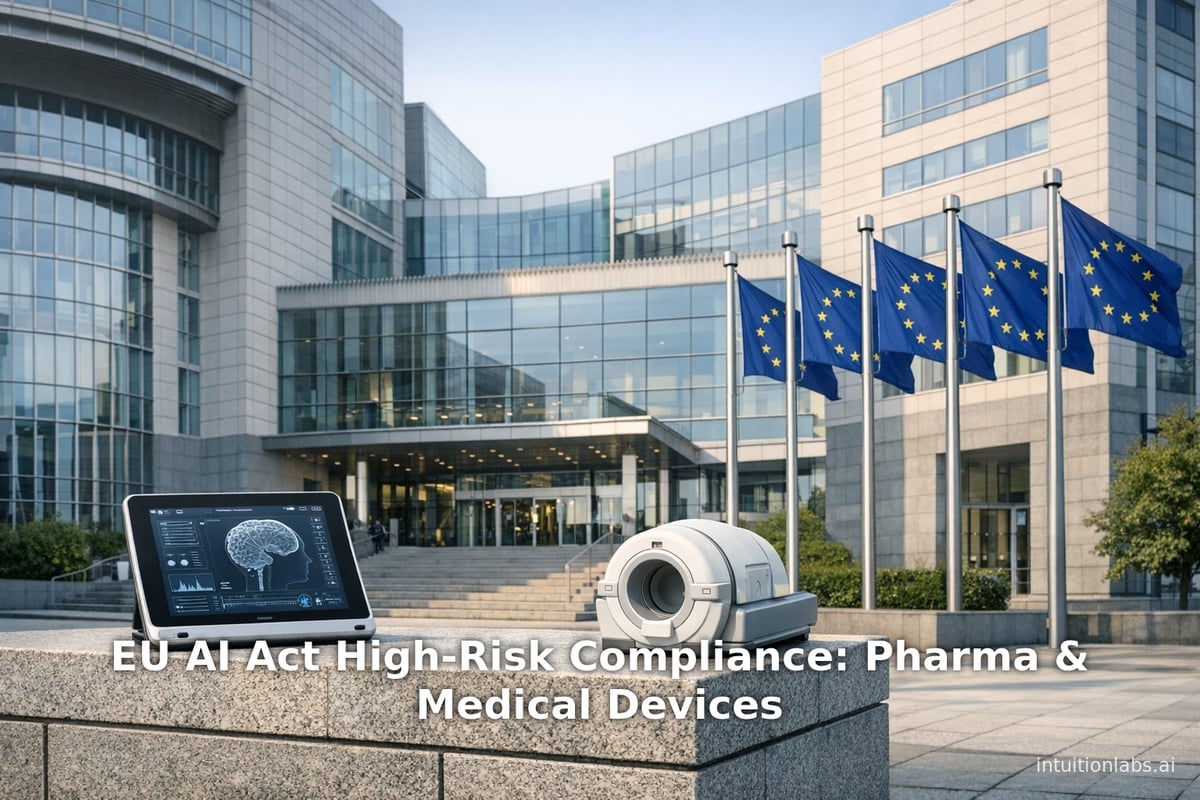 EU AI Act High-Risk Compliance: Pharma & Medical Devices | IntuitionLabs