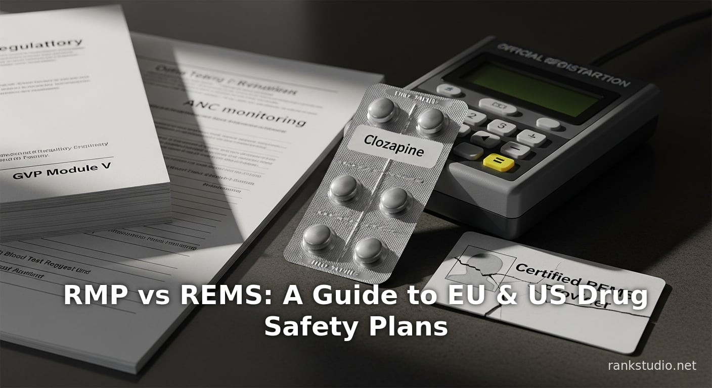 RMP vs REMS: Comparing EU & US Drug Risk Management Plans | IntuitionLabs