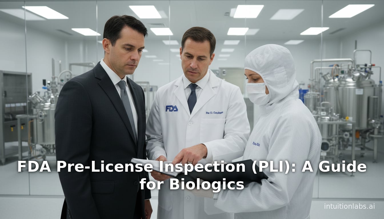 FDA Pre-License Inspection (PLI): A Guide for Biologics | IntuitionLabs