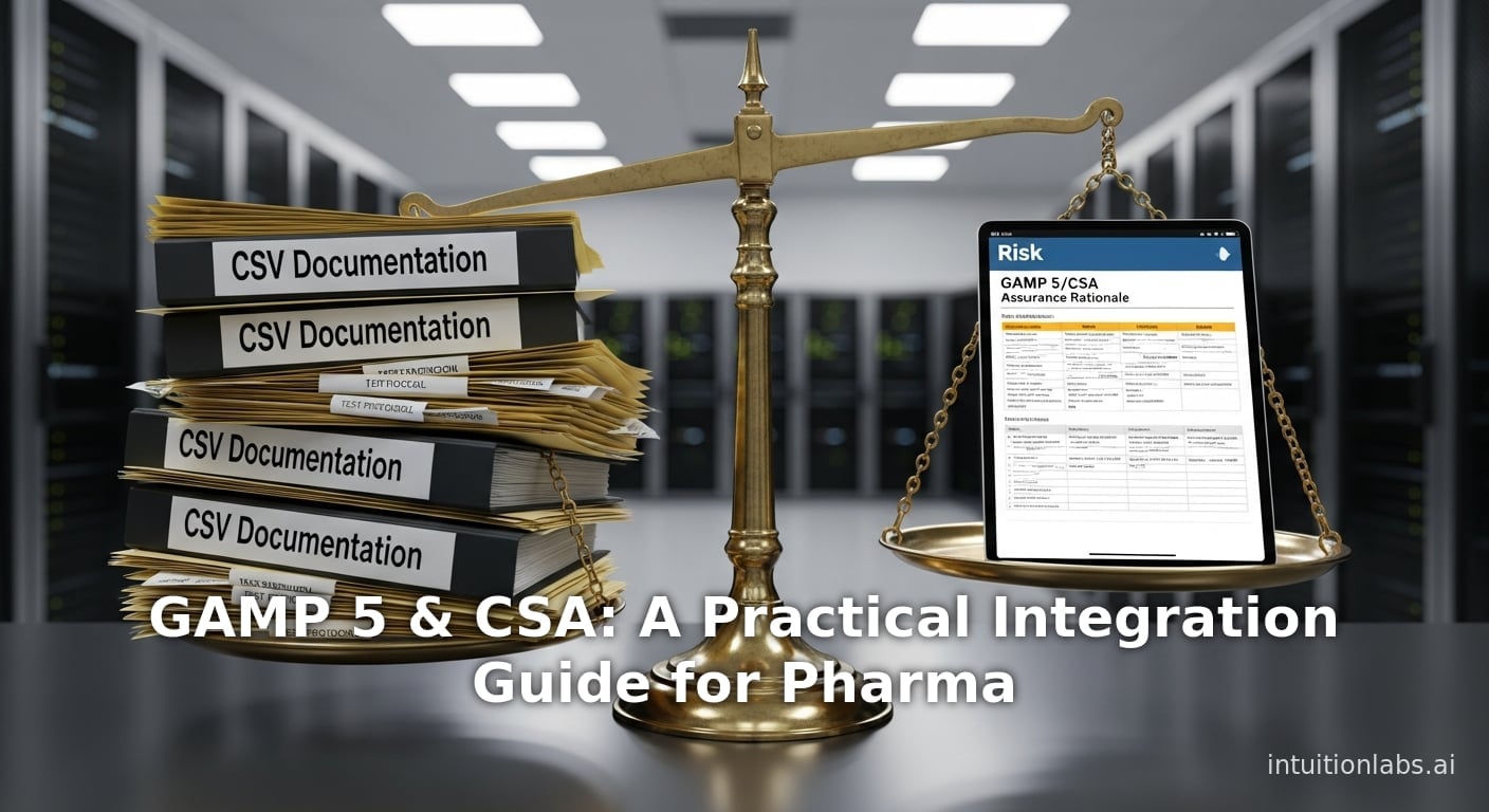 GAMP 5 & CSA: A Practical Integration Guide for Pharma | IntuitionLabs