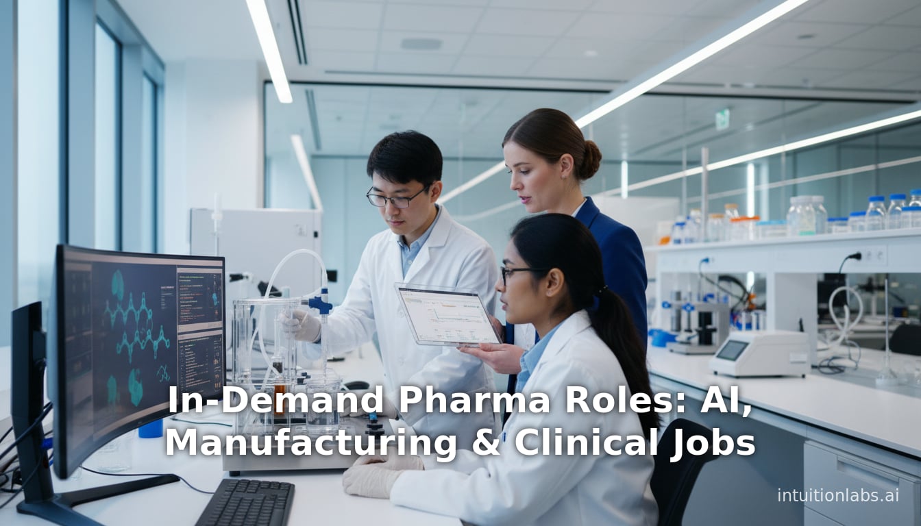 In-Demand Pharma Roles: AI, Manufacturing & Clinical Jobs | IntuitionLabs