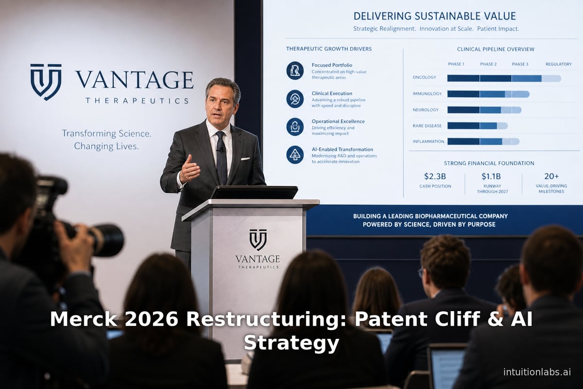 Merck 2026 Restructuring: Patent Cliff & AI Strategy | IntuitionLabs