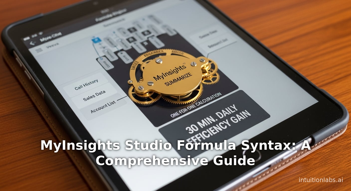 MyInsights Studio Formula Syntax: A Comprehensive Guide | IntuitionLabs