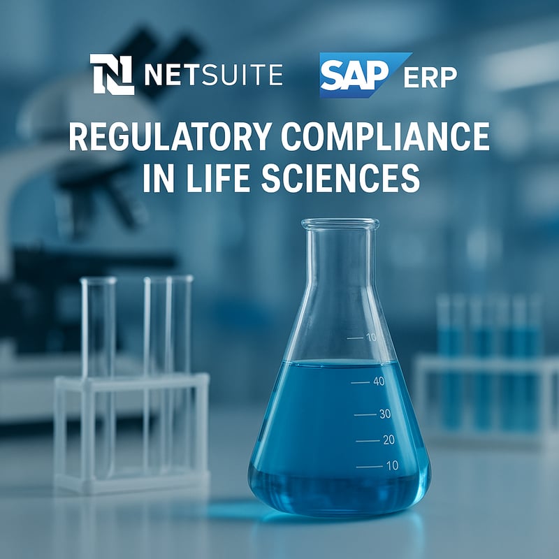 NetSuite and SAP ERP: Regulatory Compliance in Life Sciences ...