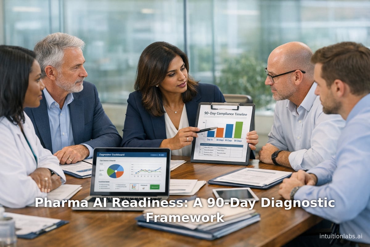 Pharma AI Readiness: A 90-Day Diagnostic Framework | IntuitionLabs