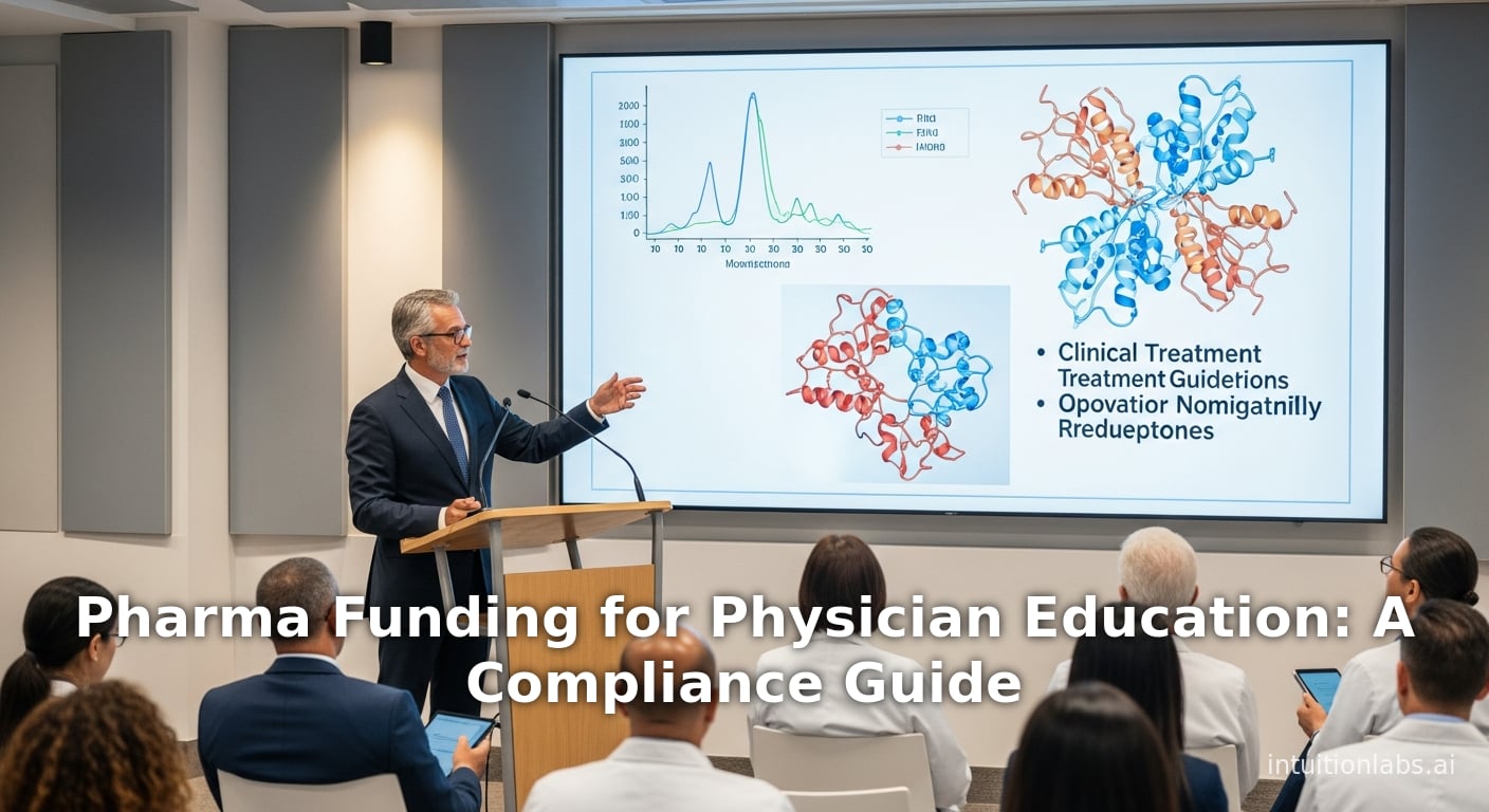 Pharma Funding for Physician Education: A Compliance Guide | IntuitionLabs