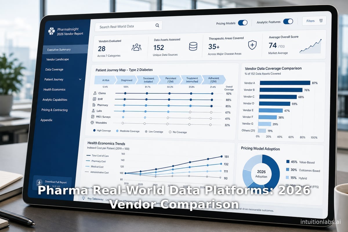 Pharma Real-World Data Platforms: 2026 Vendor Comparison | IntuitionLabs