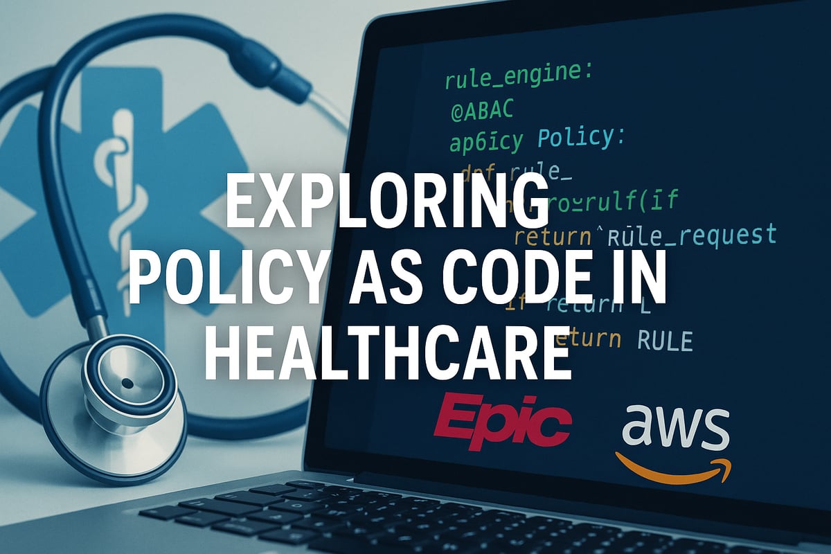 Policy as Code for Healthcare Security and Compliance | IntuitionLabs