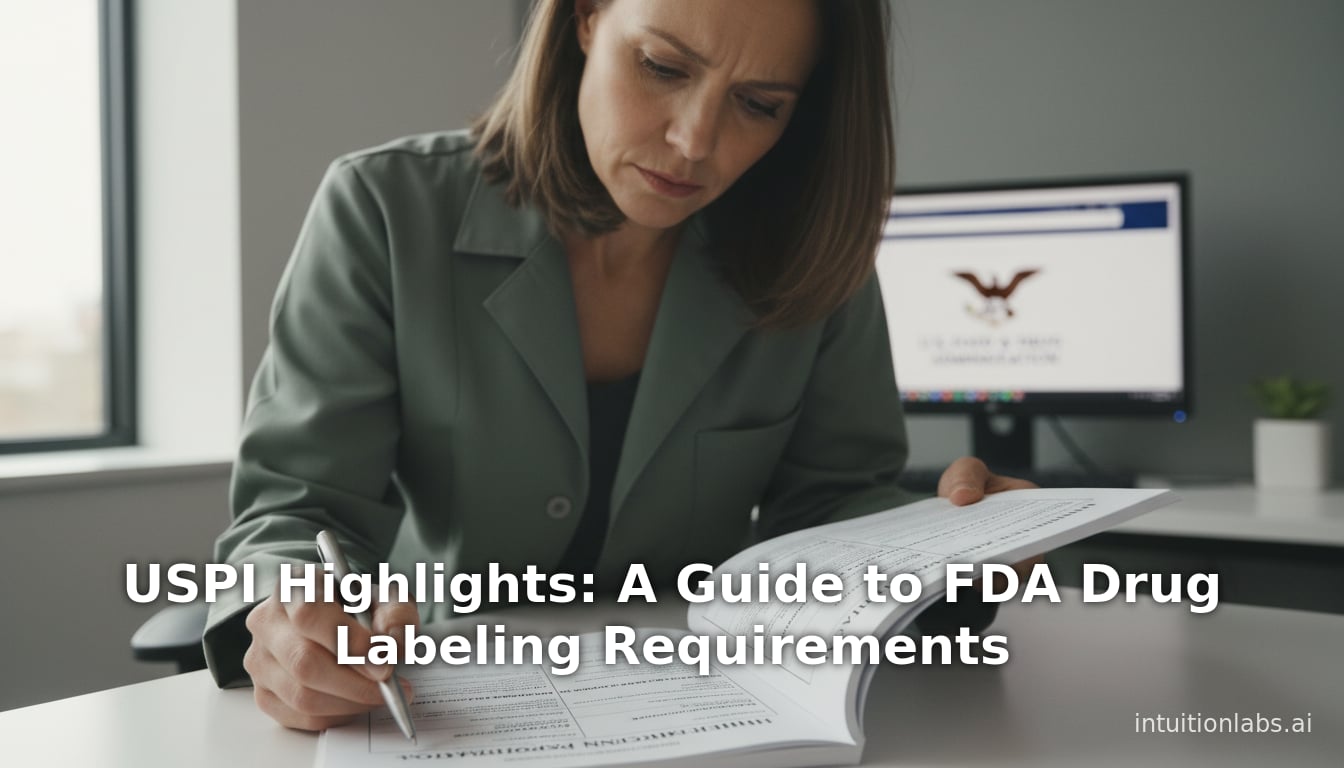 USPI Highlights: A Guide to FDA Drug Labeling Requirements | IntuitionLabs