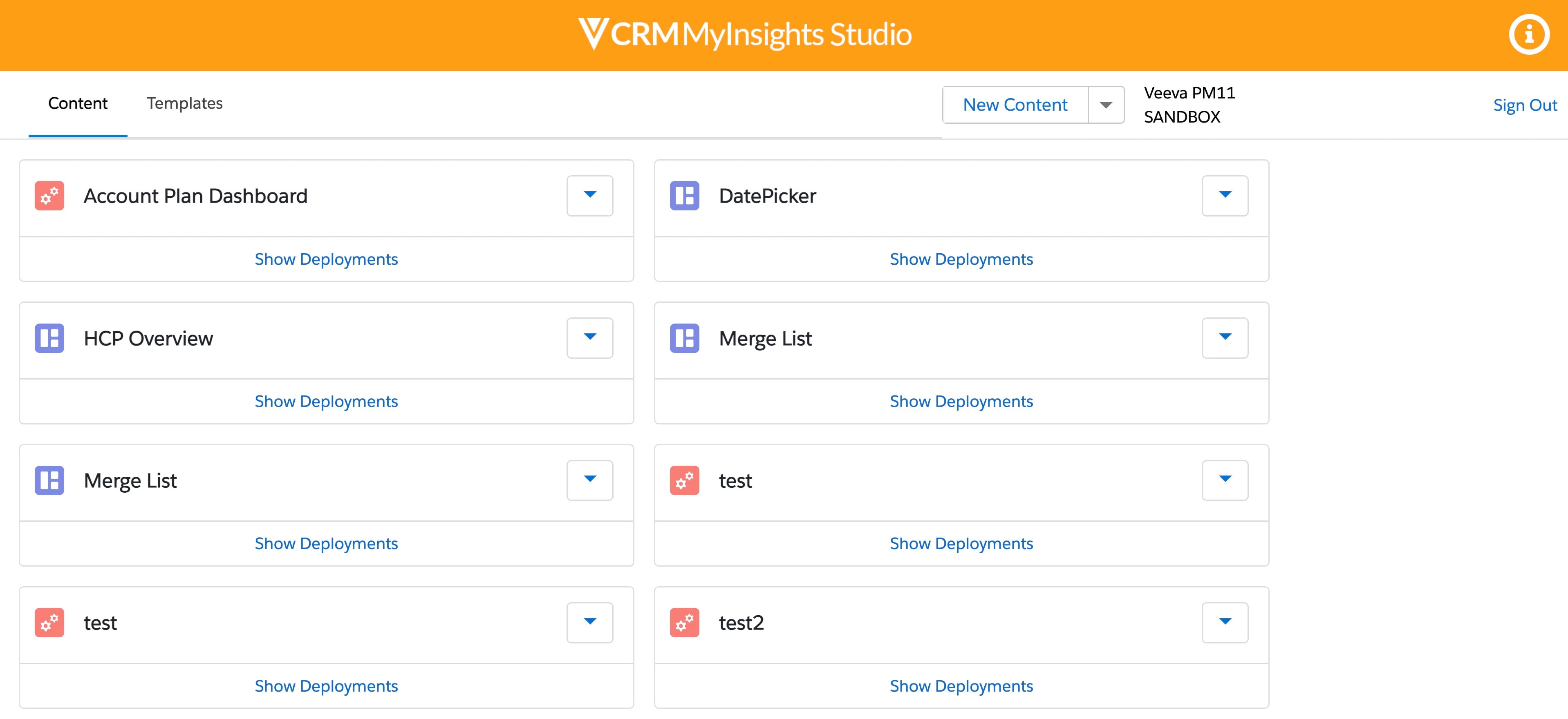 Veeva CRM MyInsights Studio Content and Templates Overview | Veeva ...